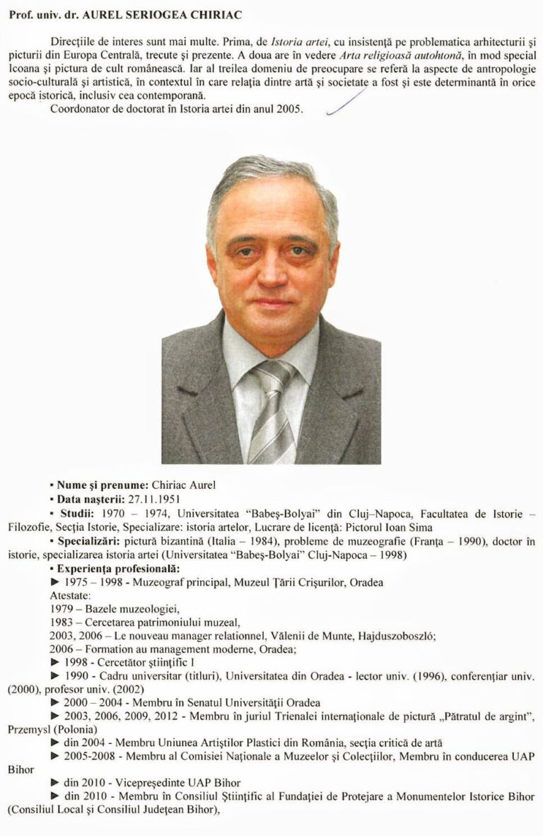 Cazul escrocului Gabriel Moisa, directorul Muzeului Țării Crișurilor ...